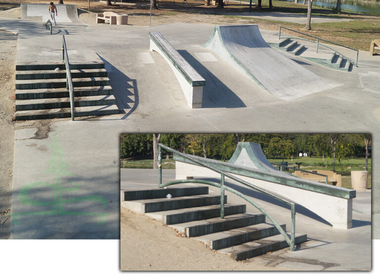 Turlock Skatepark | Brandon Koch Memorial Skatepark - The Lost Longboarder