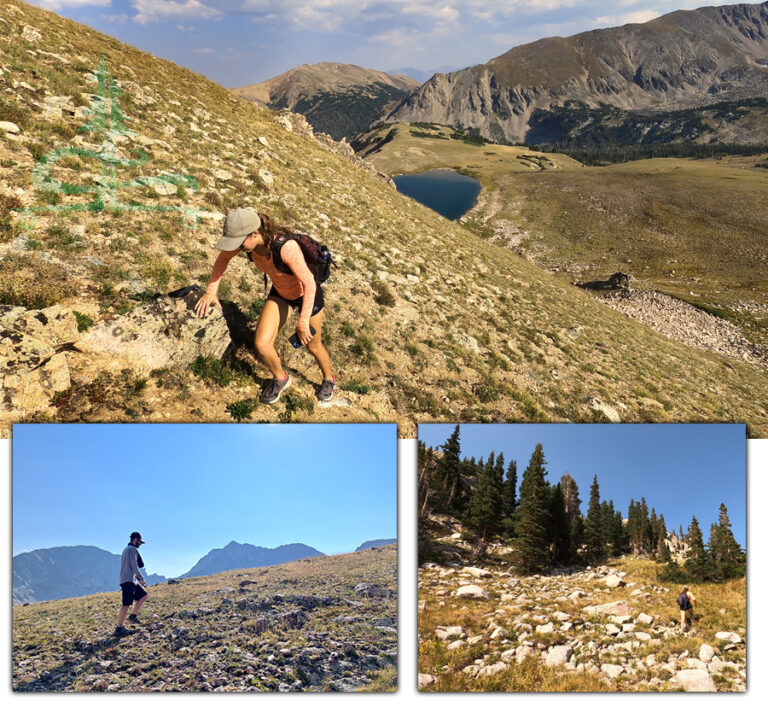 Hiking West Branch Trail to Island and Crater Lakes | Rawah Wilderness ...